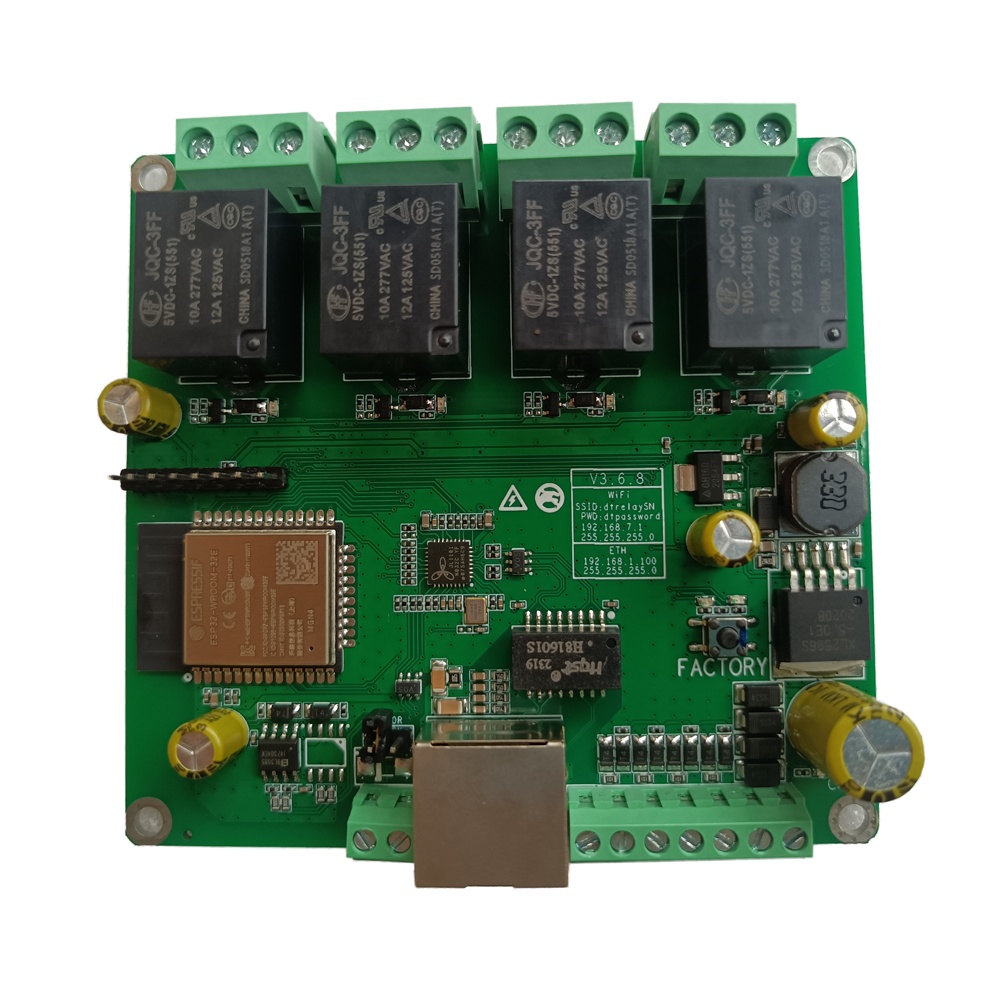 Jual BARU DTWONDER Smart WiFi Switch ESP32 Ethernet Relay Board Domoticz Home Assistant openHAB ...