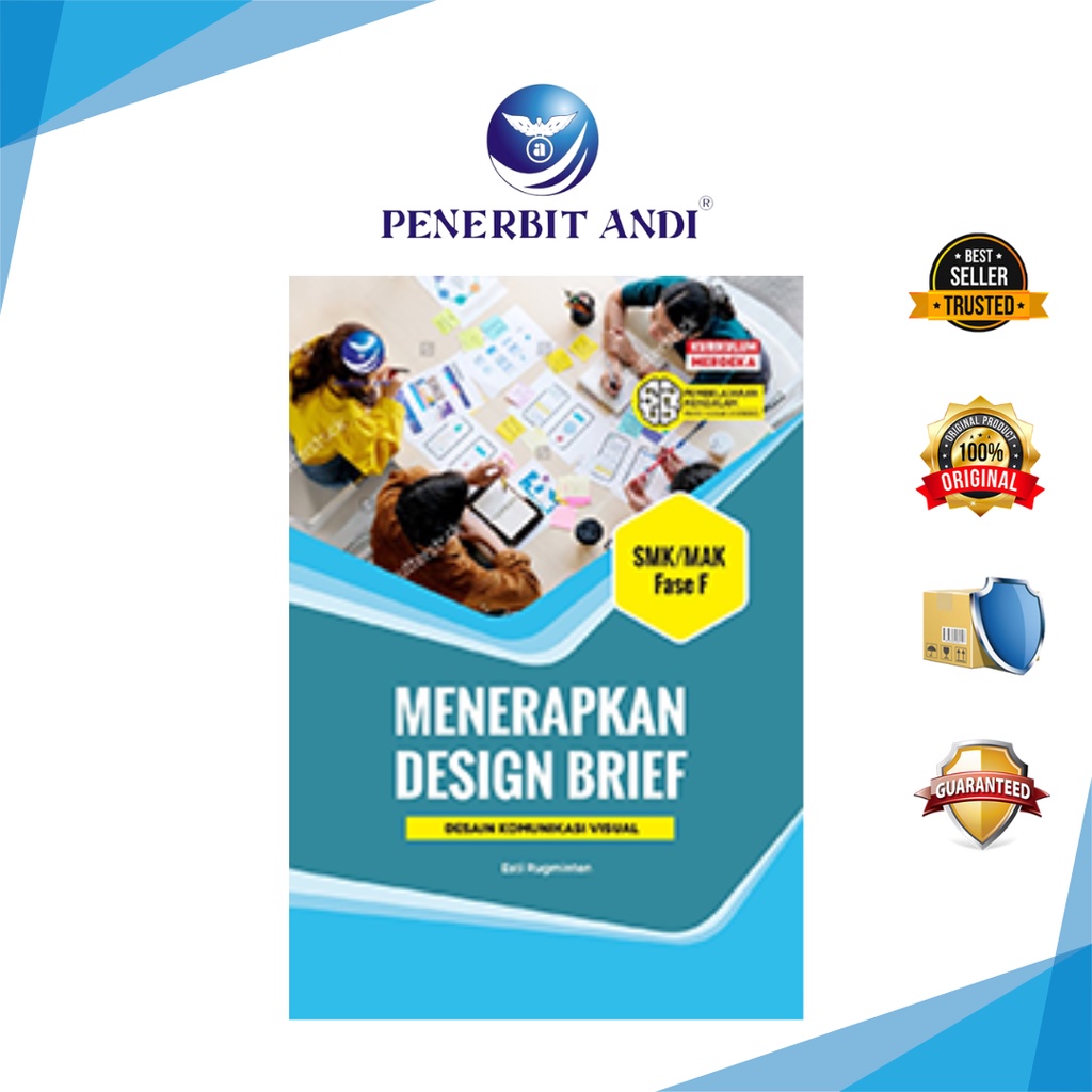 Jual Buku Desain Komunikasi Visual Eleman Menerapkan Design Brief SMK/MAK FASE F Kurikulum ...