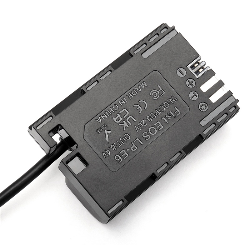 Jual Replace LP-E6 Dummy Battery for Canon EOS5D MarkIV/5D Markll5DS ...