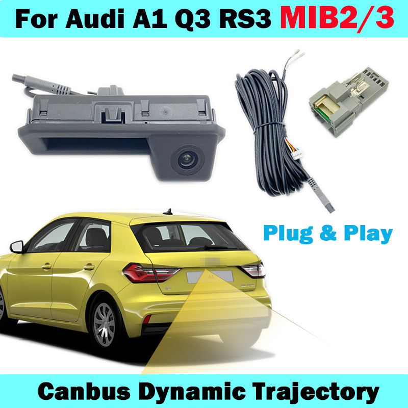 Jual HICAMRUI Canbus Dynamic Trajectory Reversing Camera for Audi A1 GB ...