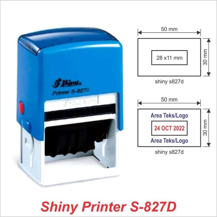 Jual Stempel Shiny S-827D S827D (Tanggal) | Shopee Indonesia