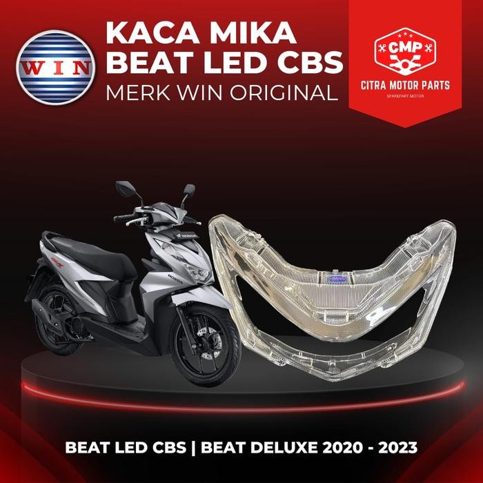 Jual PREMIUM Mika lampu depan beat led CBS dan beat deluxe 2020 - 2024 | Shopee Indonesia