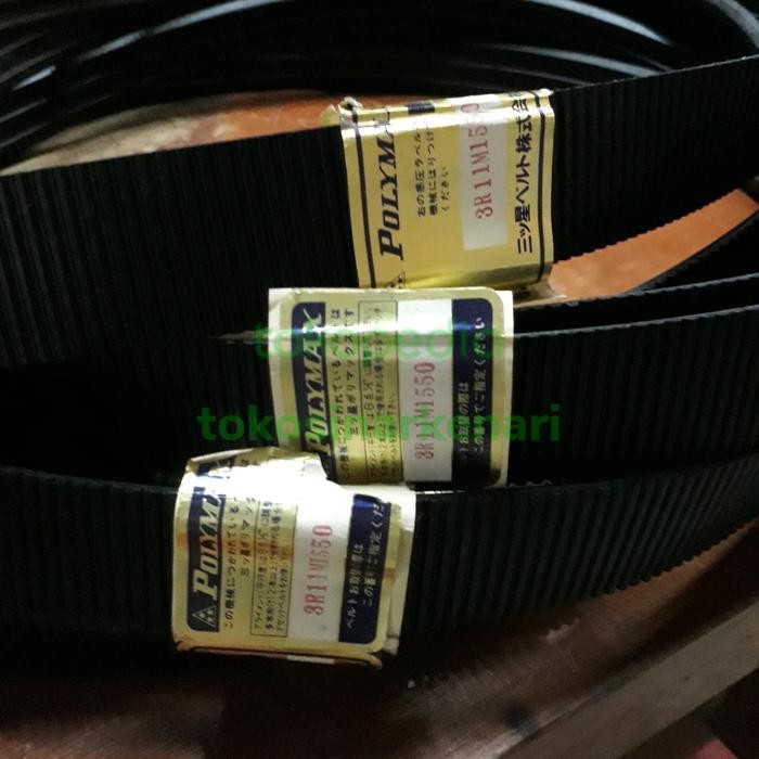 Jual TERBARU v belt timing belt polymax 11m 1550 3 jalur mitsuboshi ...