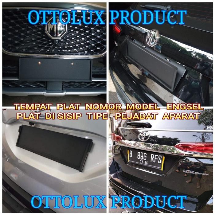 Jual Menarik Dudukan Plat Nomor Mobil Bisa Isi 2 Plat Nomor Sekaligus ...