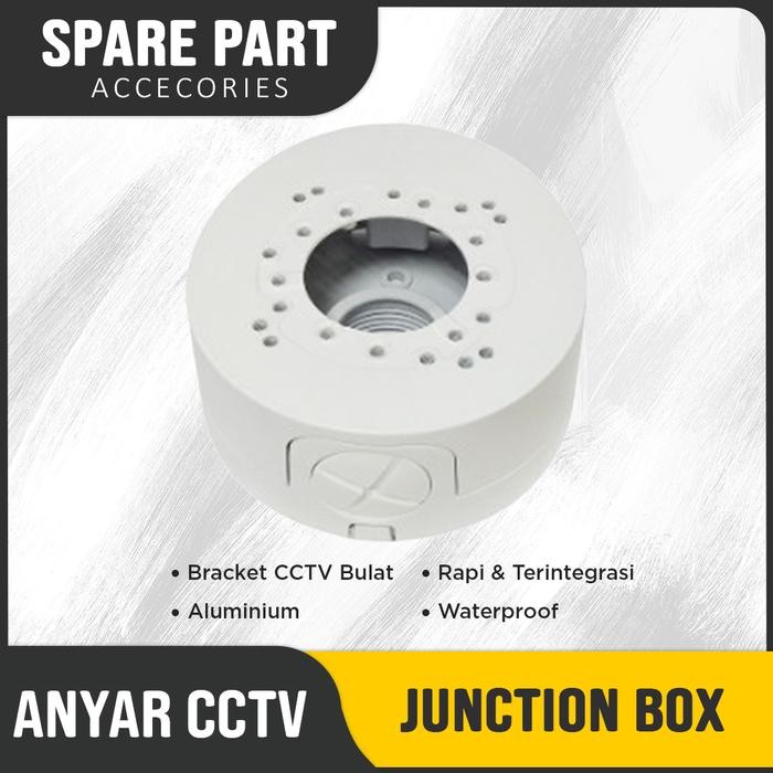 Jual Lumivo- Bracket CCTV Bulat / Junction Box Waterproof Allumunium ...