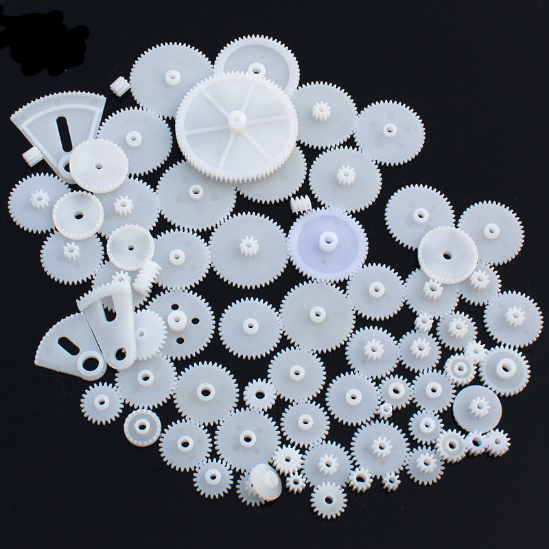 Jual IMPORT 72 TYPES OF PLASTIC GEAR PACKS MOTOR GEAR PACKS DIY MODELS ...