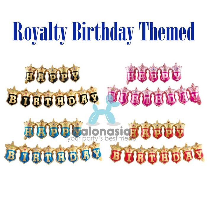 Jual Gala Galore Balonasia Foil [Hbd Set Lengkap] Berbagai Warna Balon ...
