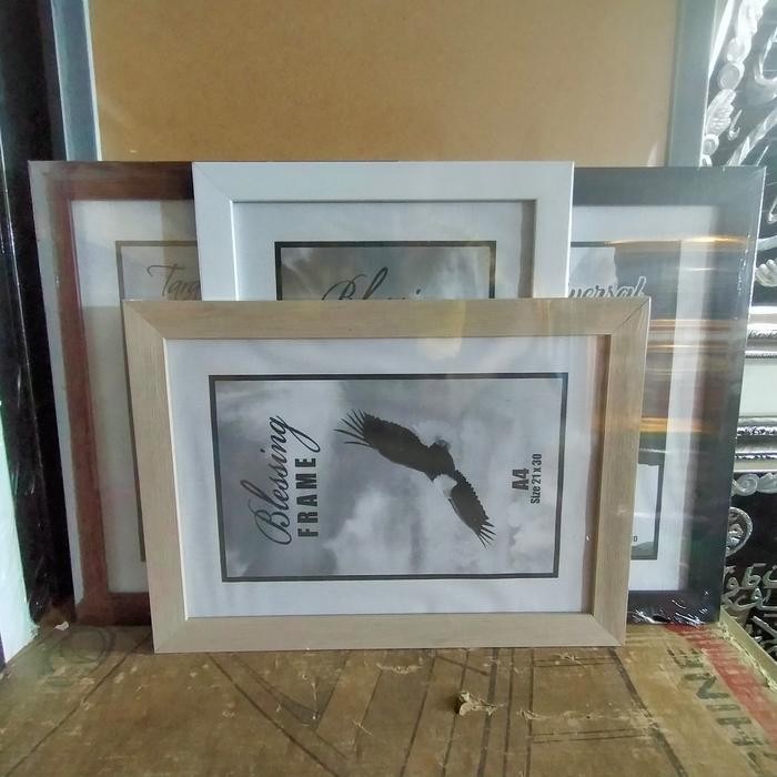 Jual Tepat- Bingkai Frame Pigura Minimalis A4/11R/10RS | Shopee Indonesia