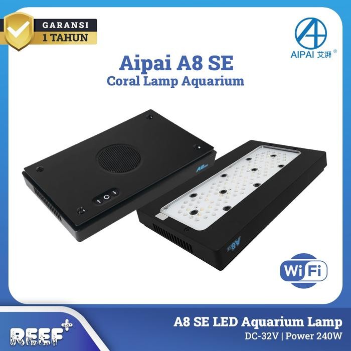 Jual AIPAI A8 SE Full Spectrum Wifi Control Aquarium LED Light 215W ...