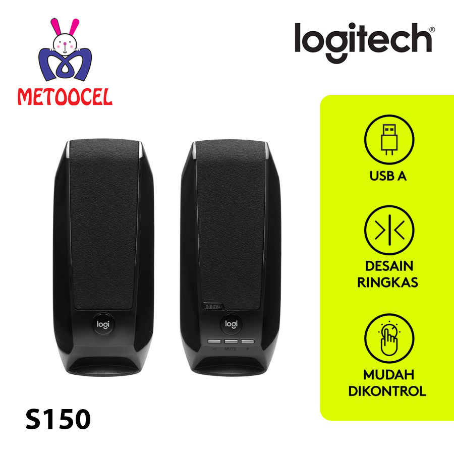 Jual NEW PRODUCT LOGITECH S150 SPEAKER STEREO USB DESKTOP ATAU LAPTOP ...