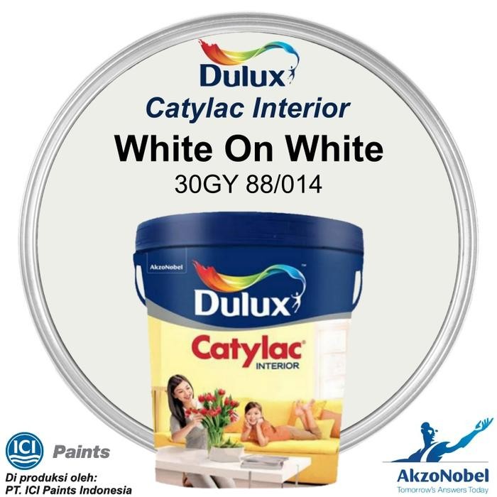 Jual Senja_Craft Cat Dulux Catylac Interior 25 Kg - White On White 30Gy ...