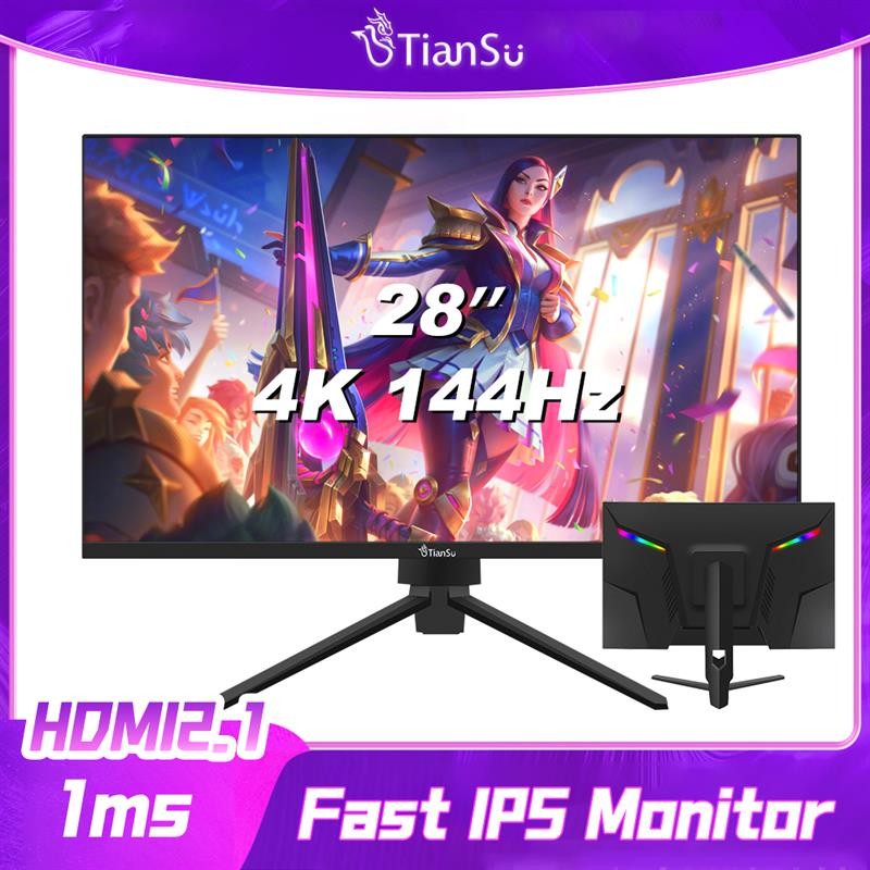 Jual New!!! Tiansu Monitor Gaming 144Hz 4k 32 inch Monitores para PC ...