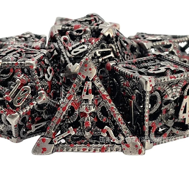 Jual Cross-Border Source of Power Metal Dice Suit Dragon and ...