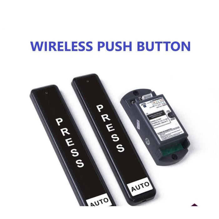 Jual WIRELESS PUSH BUTTON FOR AUTOMATIC DOOR BERKUALITAS | Shopee Indonesia