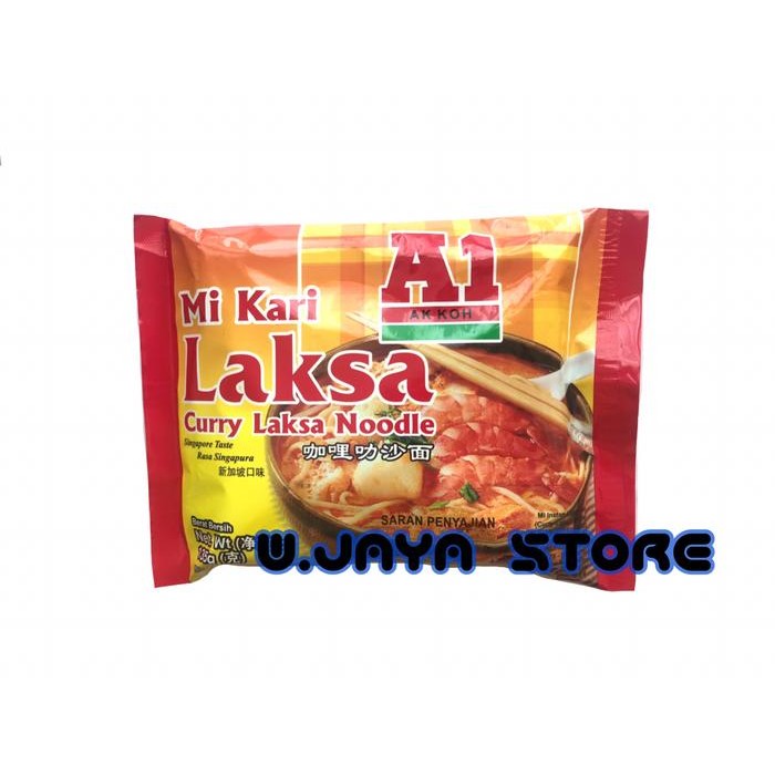 Jual SemuAReadyYaB0Zq- A1 INSTANT CURRY LAKSA NOODLE 135g | Shopee ...