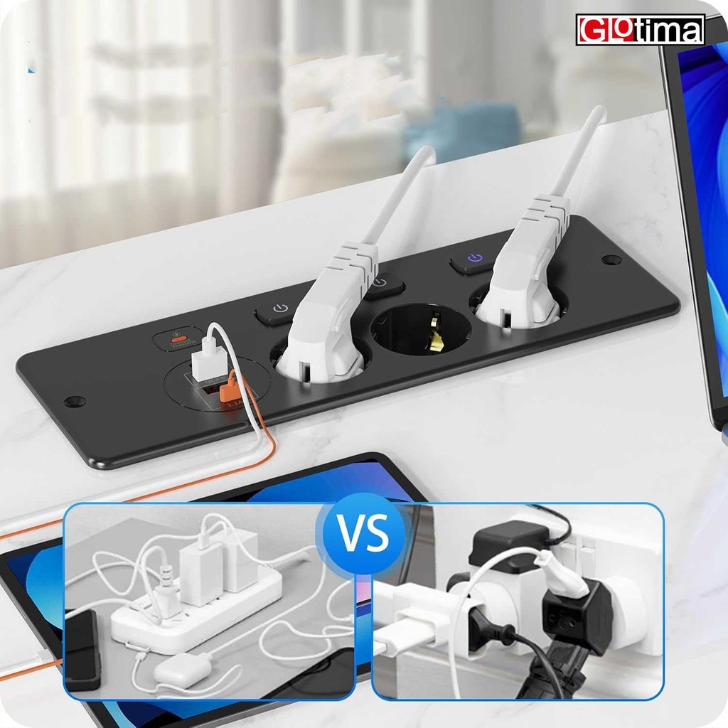 Jual Stop Kontak Colokan Listrik Tanam Gromet Inbow Meja Kerja Meeting ...