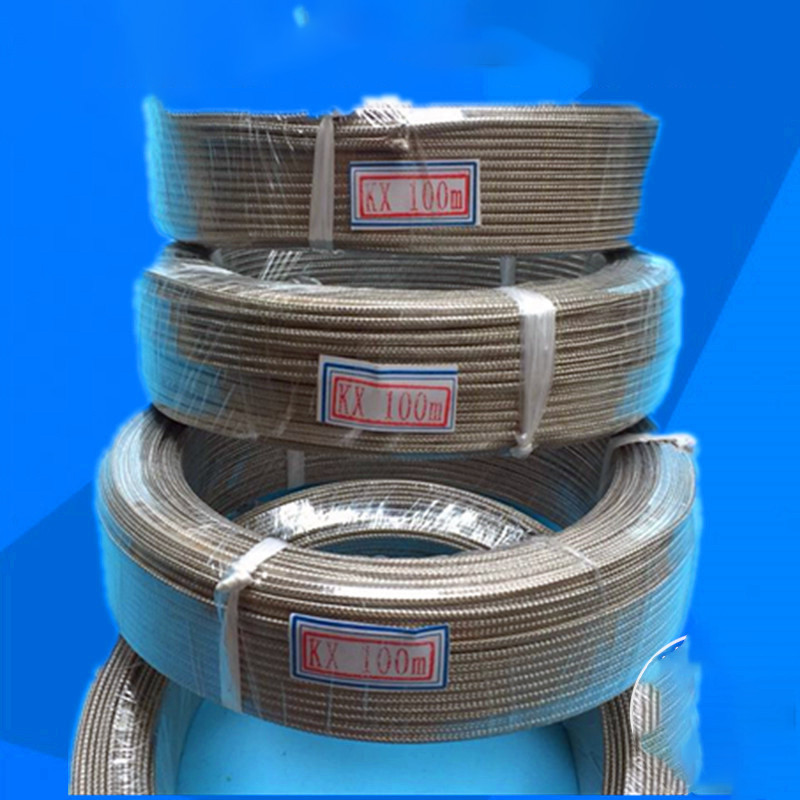 Jual K-type stainless steel braided shielded temperature measurement ...