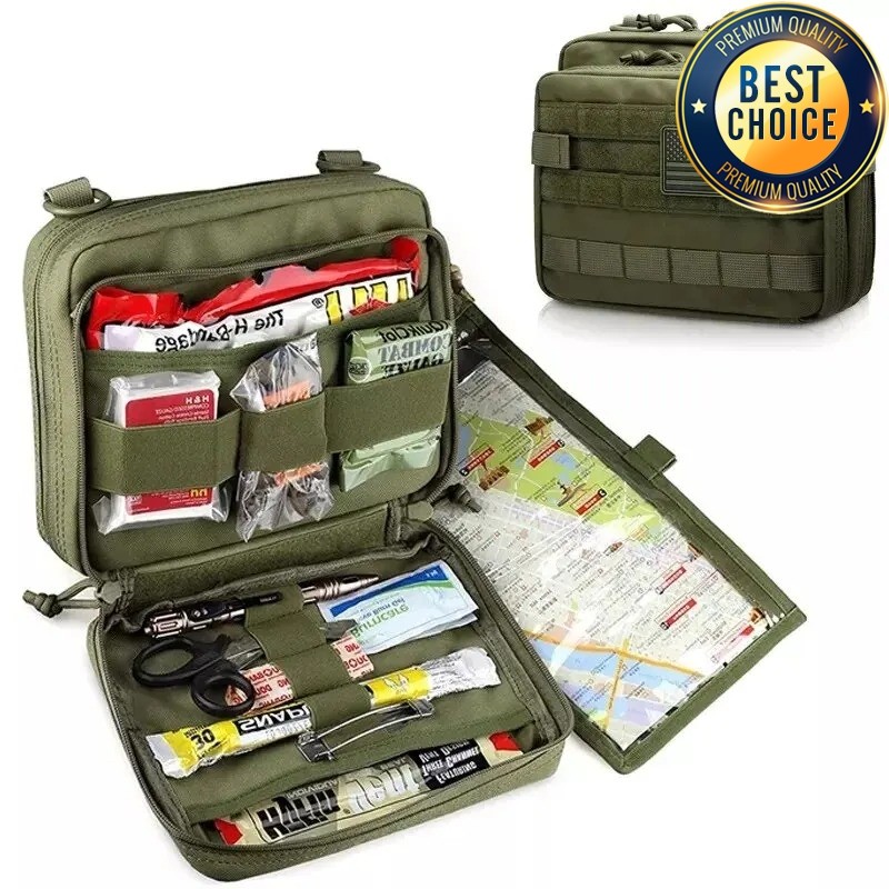 Jual Tactical Molle Sundry Bag Storage Outdoor Portable First Aid Kit ...
