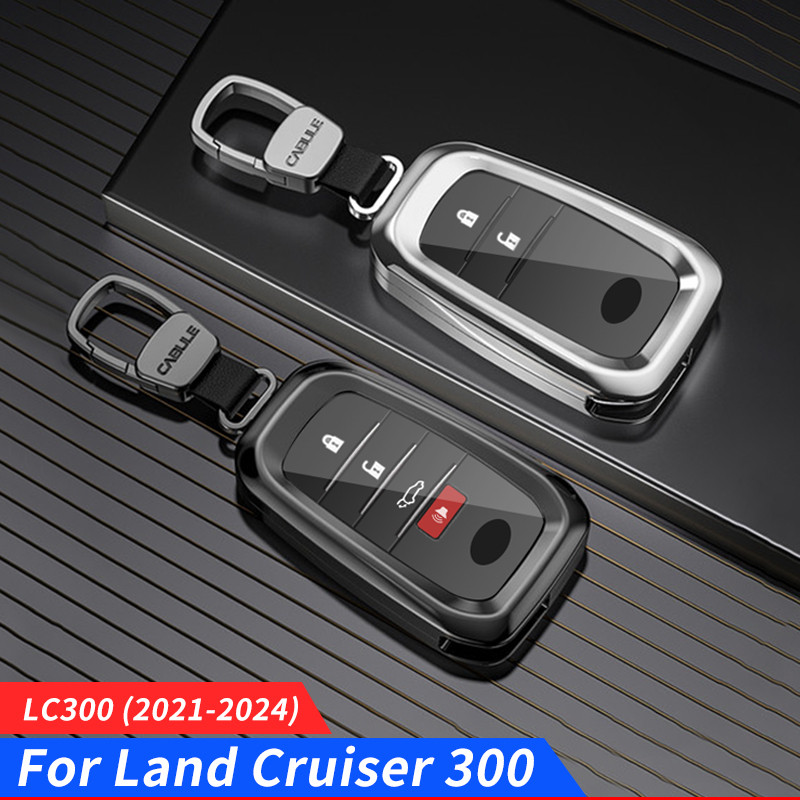 Jual Fully Enclosed Protection Metal Key Shell For Toyota Land Cruiser ...