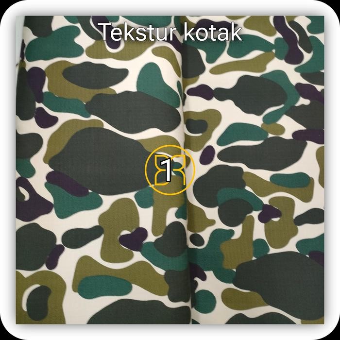 Jual Ikonik- Kain Loreng Kostrad - Bahan Ripstok Tni - Kain Ripstop ...