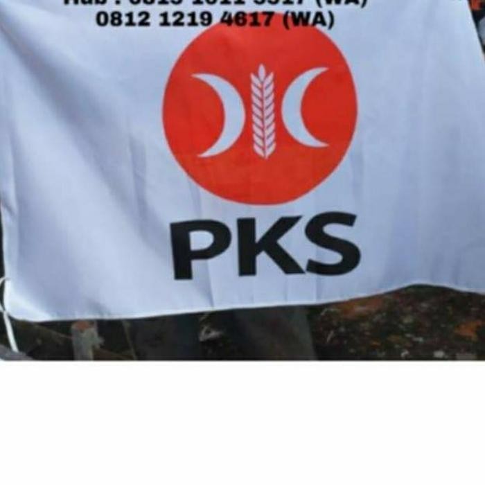 Jual POTONGAN HARGA BENDERA PKS LOGO BARU UJK | Shopee Indonesia