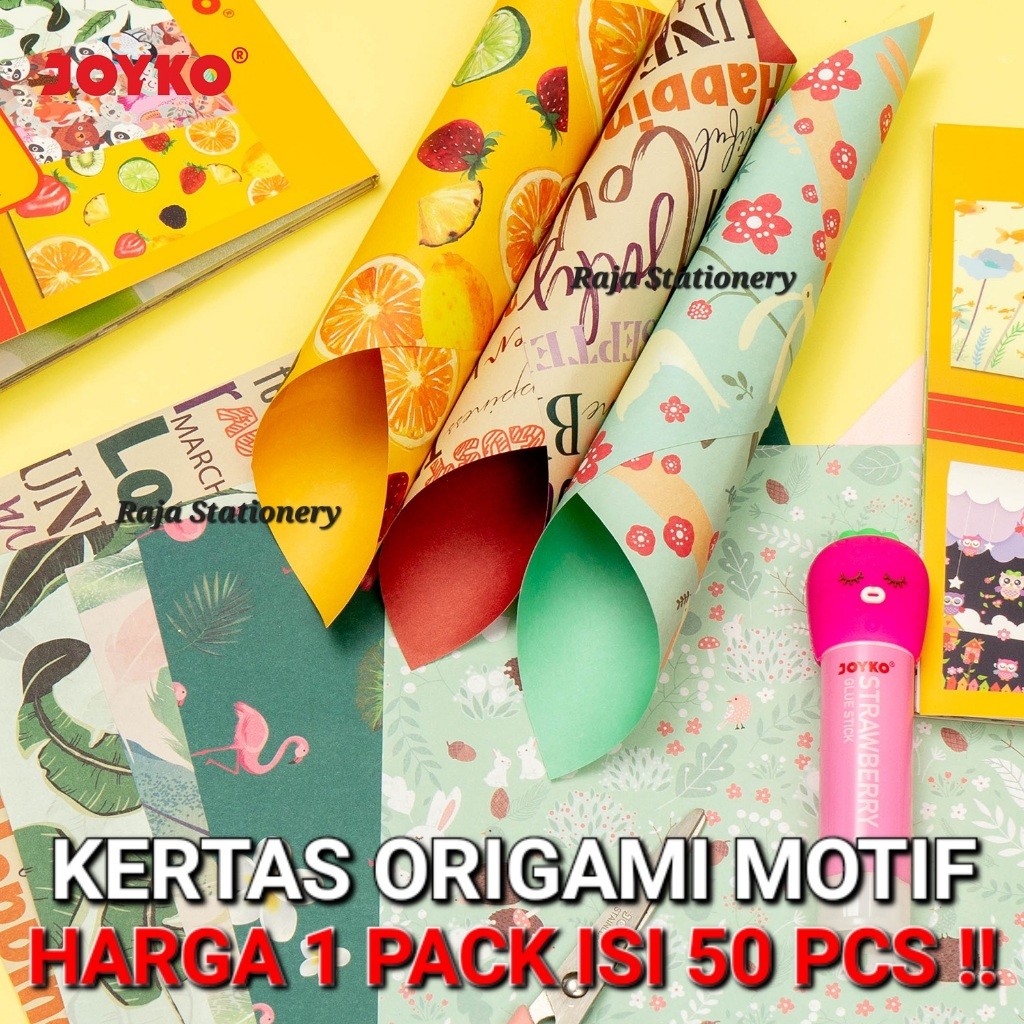 Jual Joyko Origami Paper Washi Paper 15x15cm Kertas Origami Kertas ...