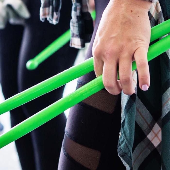 Jual Stick Pound Fit Workout Fluoresensi Ripstix Poundfit Stik Nylon ...