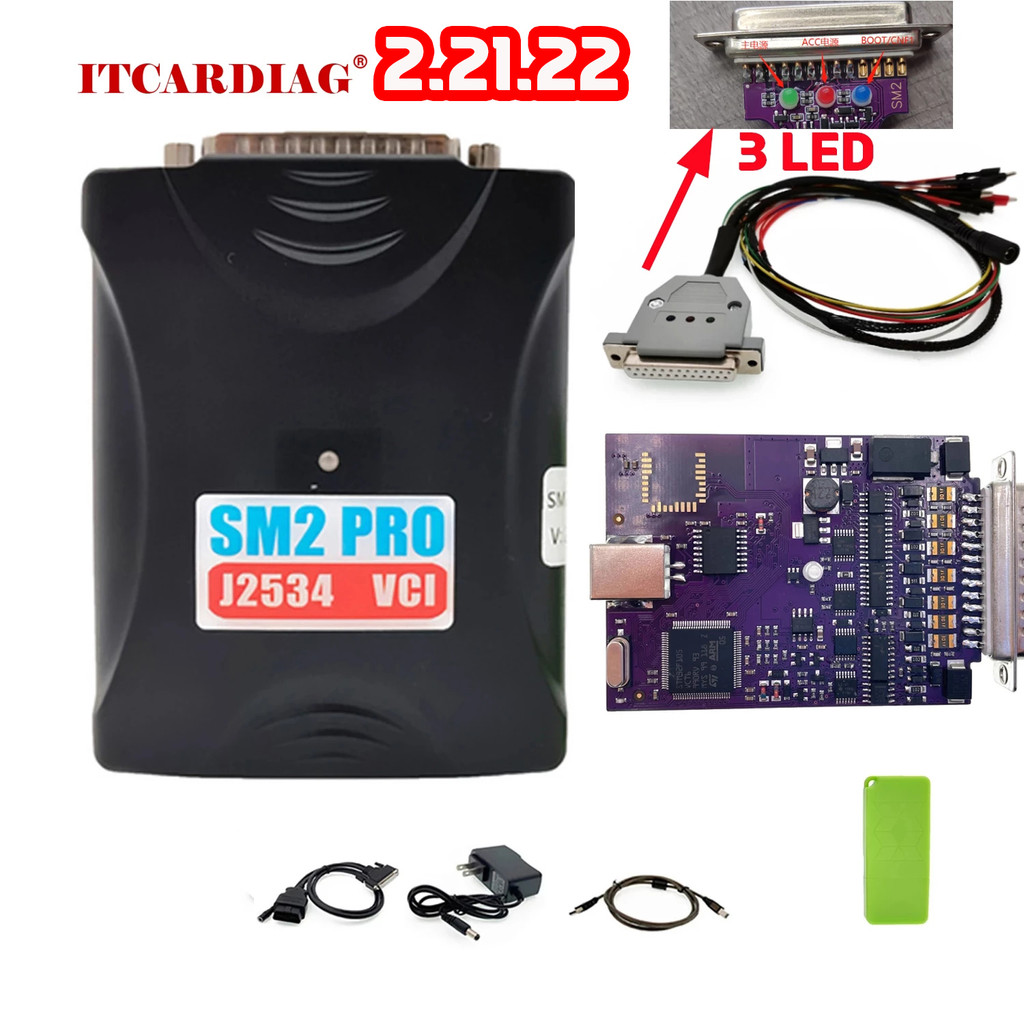 Jual Oranginal SM2 Pro J2534 VCI ECU Programmer Read&Write ECU PCM 67 IN | Shopee Indonesia
