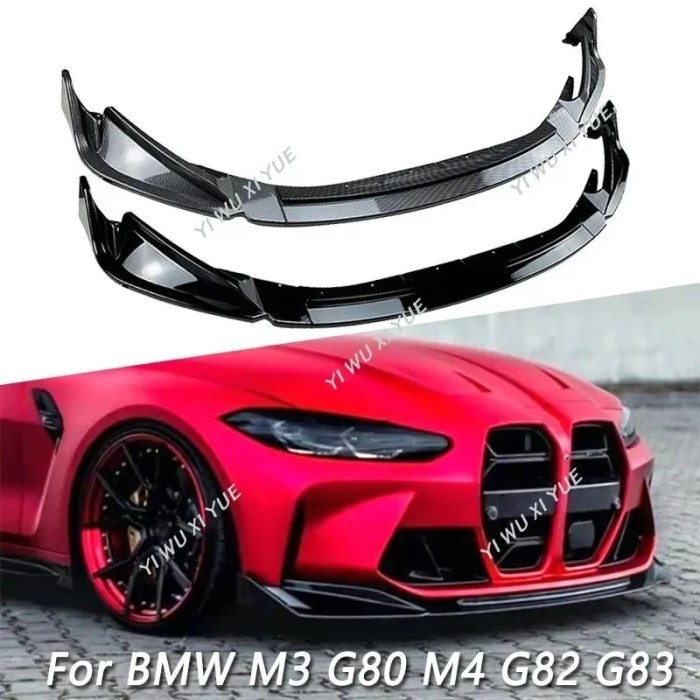 Jual For G80 G82 G83 M3 M4 Competition Car Front Bumper Lip Spoiler ...