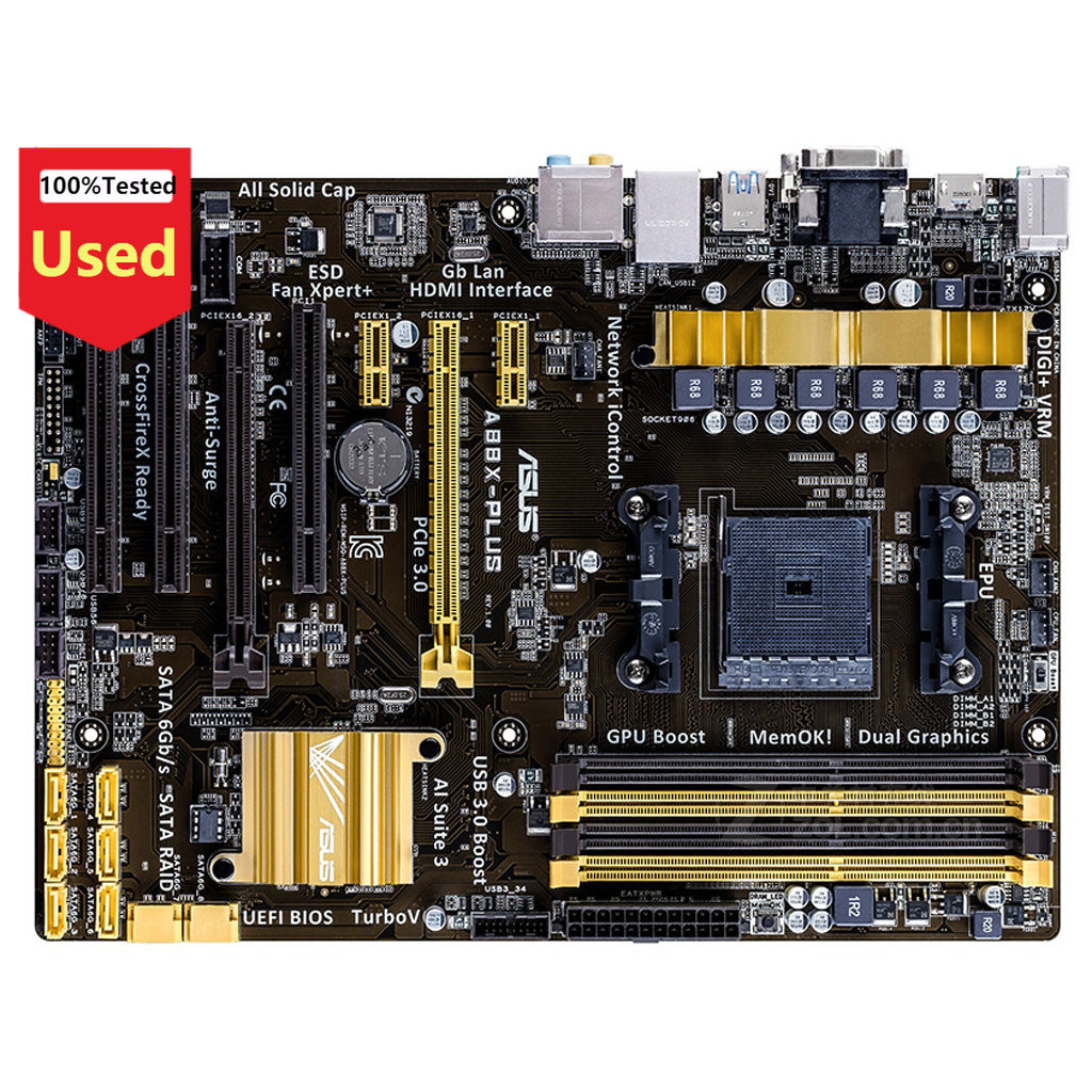 Jual ASUS A88X-PLUS Socket FM2 FM2+ Motherboard DDR3 A88X Original Desktop Mainboard SATA III ...