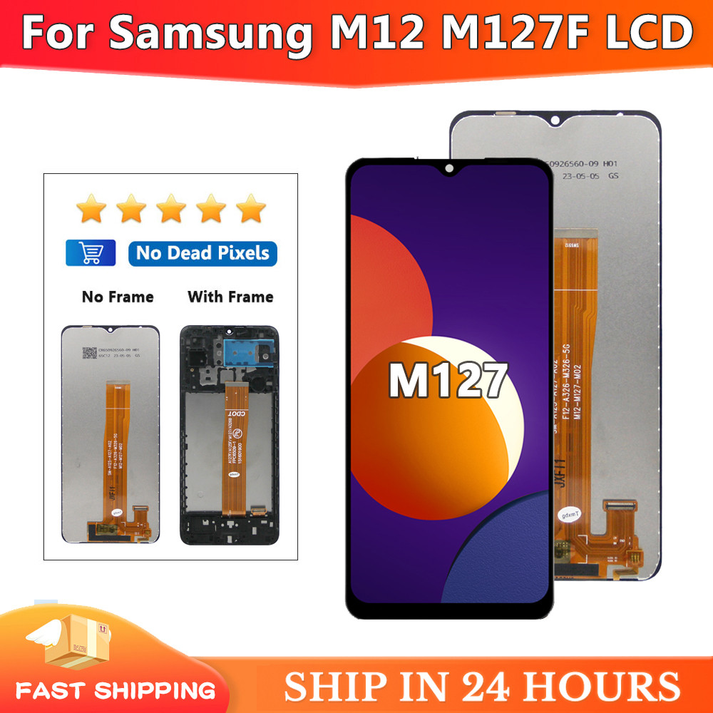 Jual 6.5 inch For Samsung M12 M127 LCD Display Touch Screen Digitizer ...