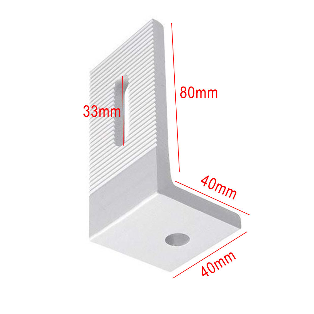 Jual Solar Panel Mounting Brackets Pv Module Connection L Bracket For ...