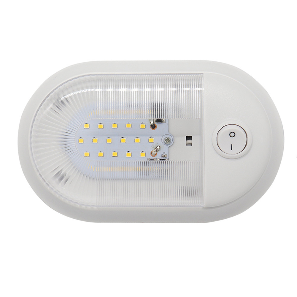 Jual 24 LED Ceiling Dome Light 12V/24V with On/Off Switch for RV Marine ...