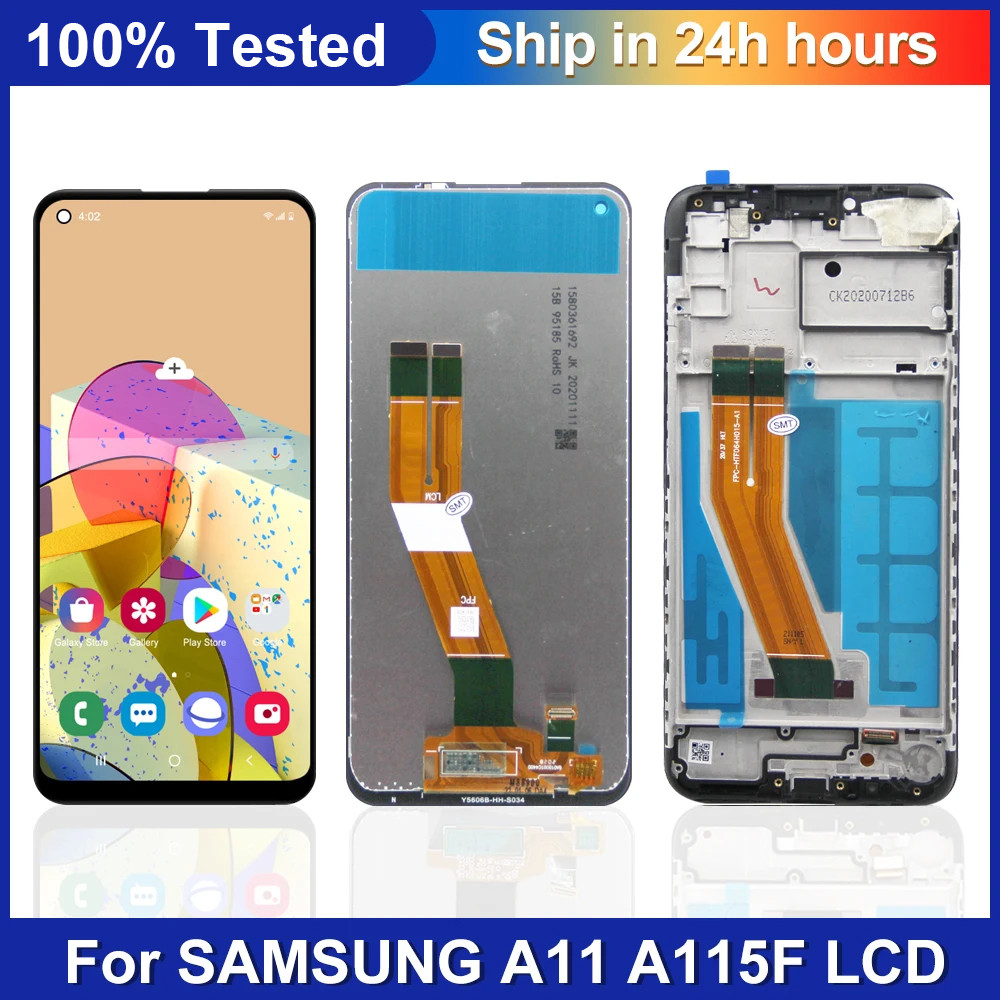 Jual 100% Tested OLED For Samsung Galaxy A11 LCD Display For SamsungA11 ...