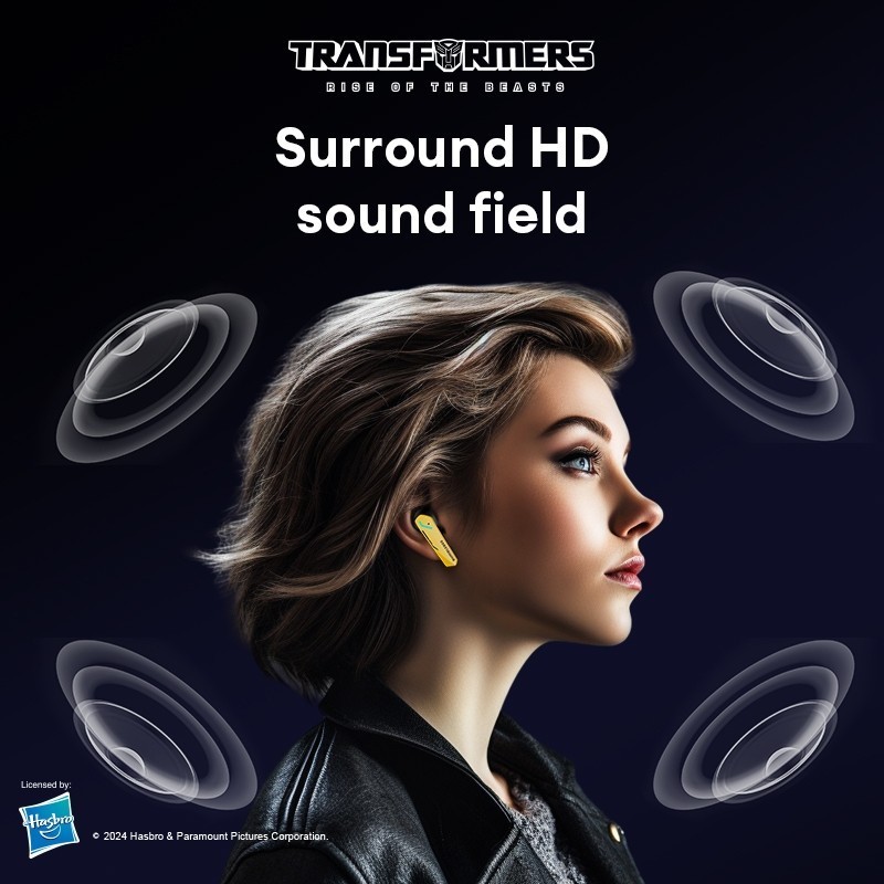 Jual MONSTER X TRANSFORMERS TF-T10 WIRELESS BLUETOOTH EARPHONE V5.4 TWS ...