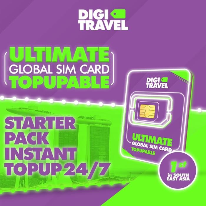 Jual Terbaru!! Digi Travel Sim Card Singapore Malaysia Thailand ...