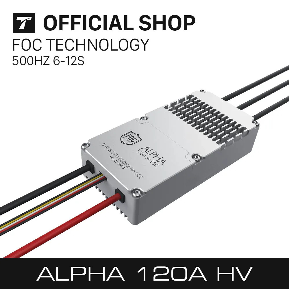 Jual IMPORT T-motor ALPHA 120A HV ESC Electronic Speed Controller For ...