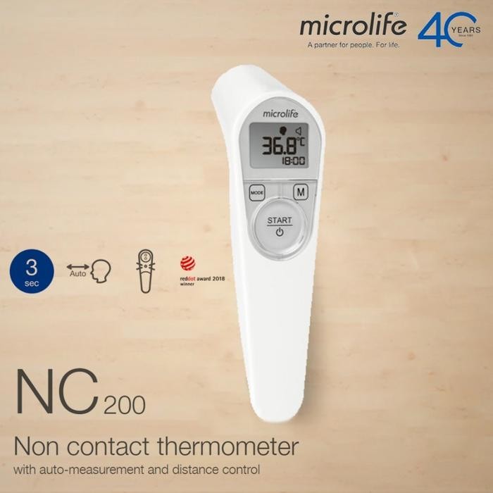 Jual Microlife Termometer Digital Nc 200 Fr1Dg1 - Termometer Non ...