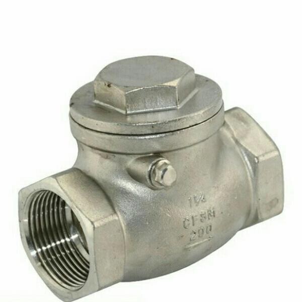 Jual Menarik Check Valve 2 Inch Stainless Steel - Swing Check Valve ...