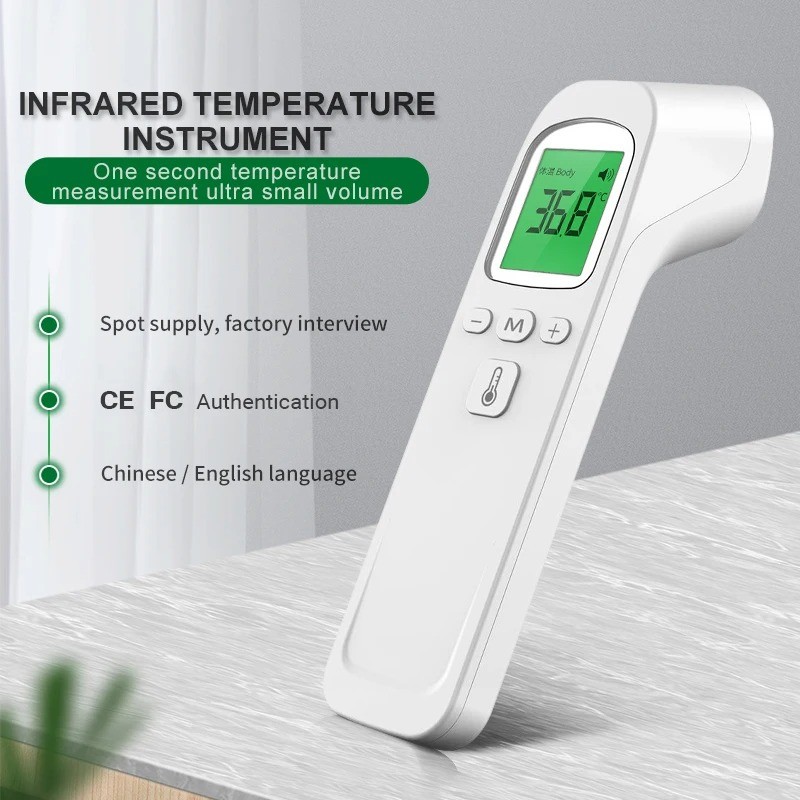 Jual Termometer Suhu Badan Tubuh - Thermogun Digital Non/Tanpa Contact - FTW01 | Shopee Indonesia