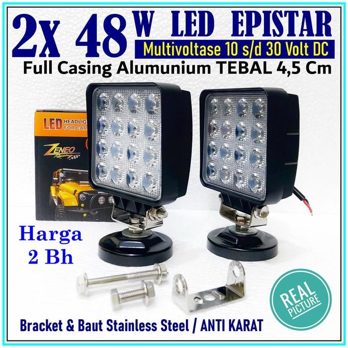 Jual Lampu Led Flood 24 Volt Alat Berat Excavator Loader Truk ...