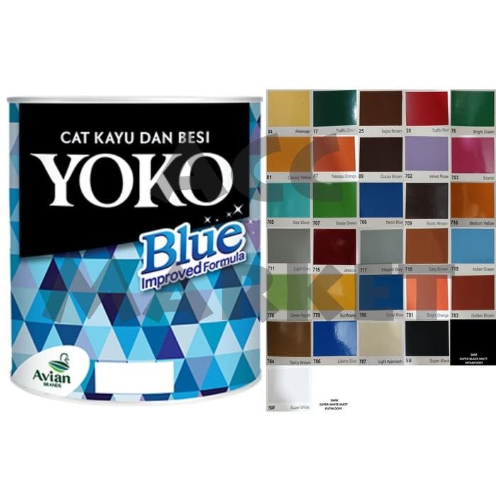 Jual JTTOP" CAT YOKO AVIAN MINYAK BESI KAYU INTERIOR EXTERIOR GLOSSY ...