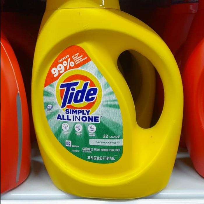 Jual Tide Simply Clean & Fresh Daybreak Liquid Laundry Detergent 917ml ...