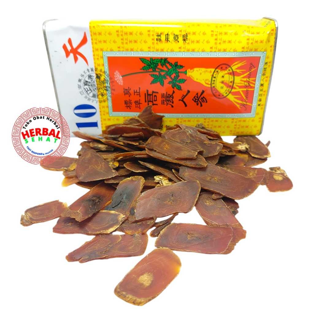 Jual Grade A Gao Li Shen 3.7 Gram - 410 / Korea Red Ginseng / Red ...