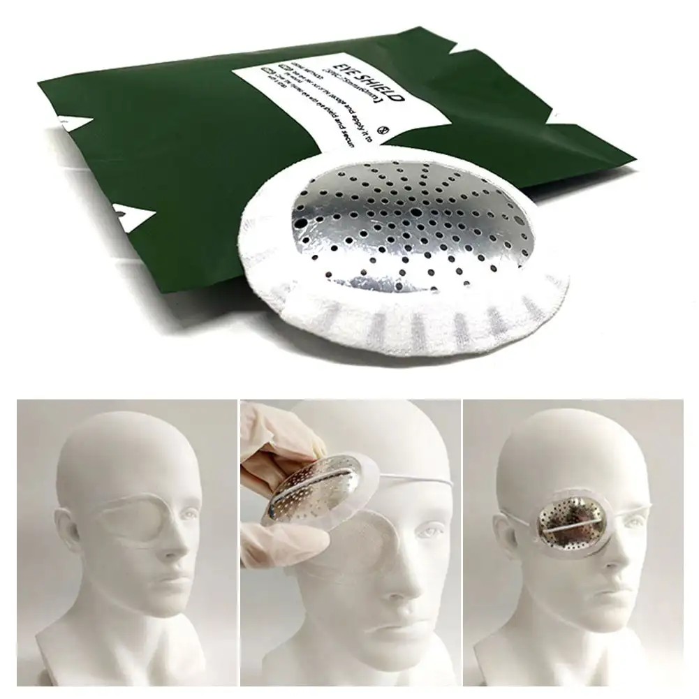 Jual First Aid Aluminum Rigid Eyes Shield Tactical Ophthalmic Eyes ...