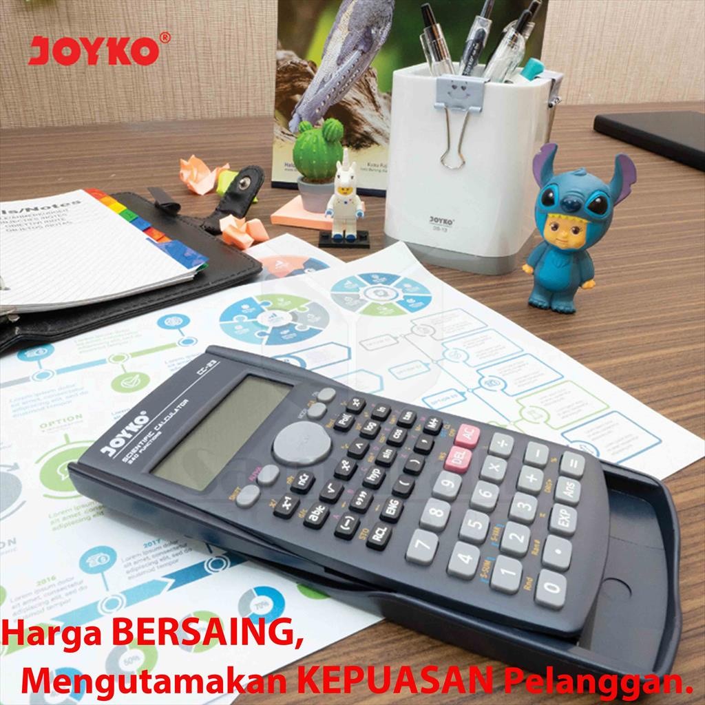Jual Kalkulator Meja Joyko CC 23 Sin Cos Tan 240 Functions / Calculator ...