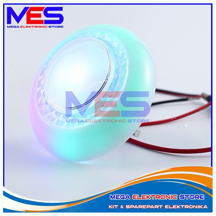 Jual Tombol Dengan Led RGB 80mm ( Besar ) | Shopee Indonesia