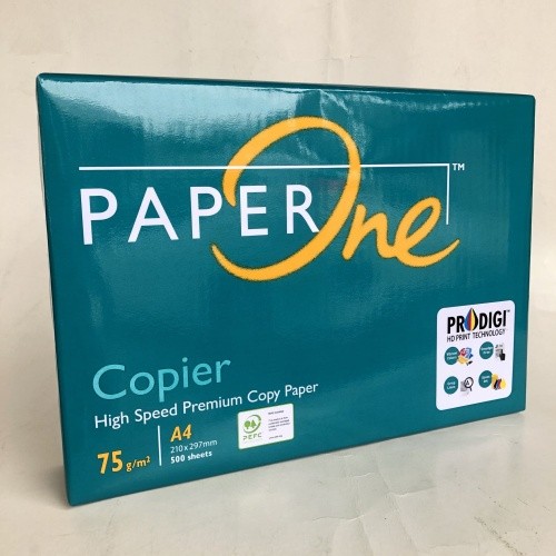 Jual hvs a4 75gr paper one /hvs a4 75gr paper one /hvs a4 75gr paper ...