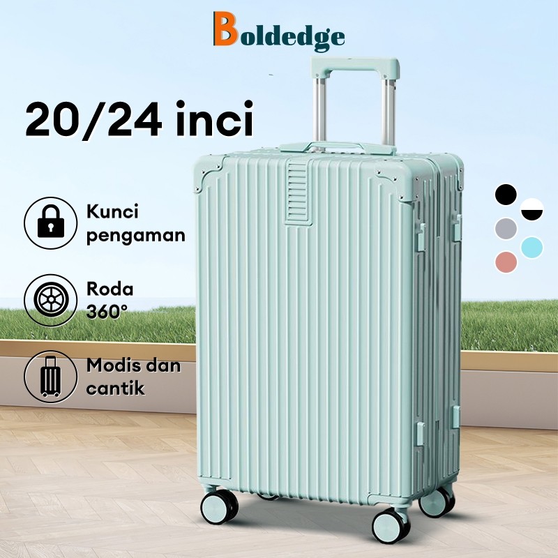 Jual BoldEdge Koper Bagasi 20/24 Inch Koper Kabin Kapasitas Besar Anti ...