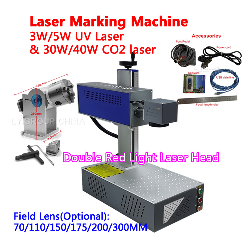 Jual Mesin Penanda Laser UV JPT 5W Pengukir Logam Kaca Stainless Steel ...